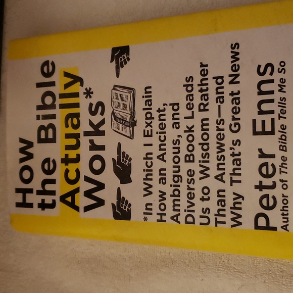 Other | How The Bible Actually Works By Peter Enns | Poshmark